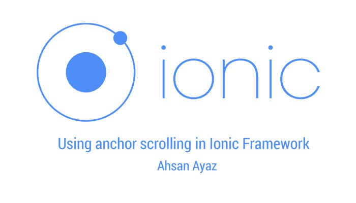 How to use anchor hash scrolling in Ionic Framework / AngularJS