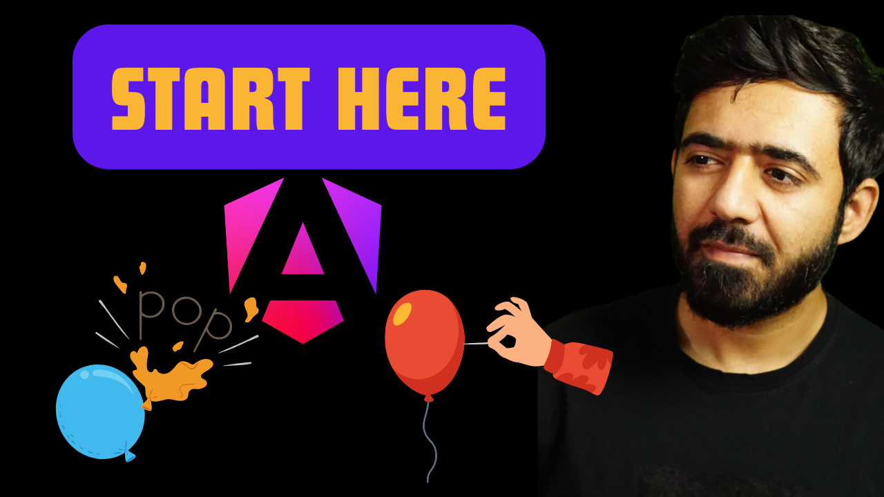New Tutorial - Angular for beginners - A balloons popping game
